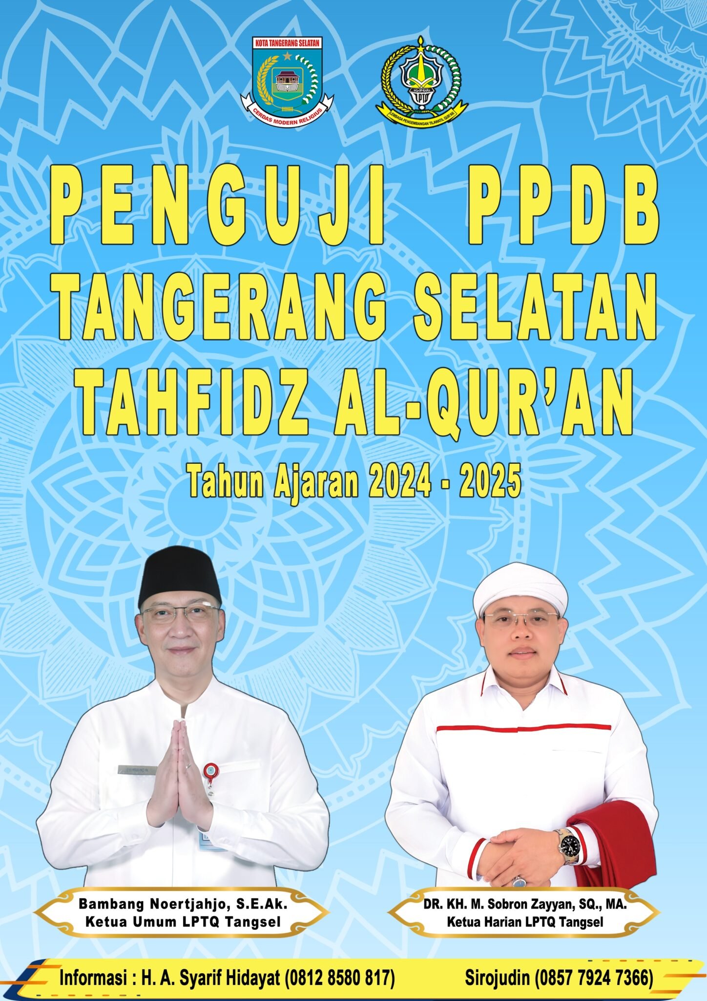 PPDB Tangsel Jalur Tahfidz Al-Qur’an – LPTQ Kota Tanggerang Selatan